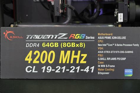 G Skill Brought Its Blazing Fast Ddr4 4800 To Computex Toms Hardware