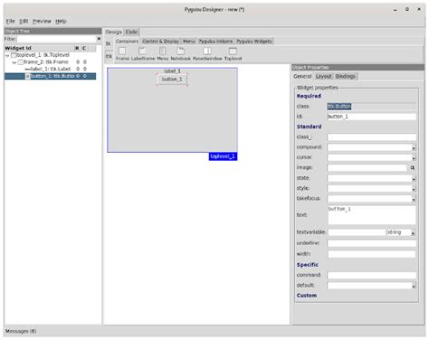 Pygubu Form Designer Pour Python Mchobby Le Blog
