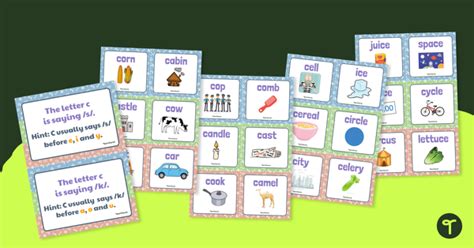 Sorting Activity Hard And Soft Sound Of C Teach Starter
