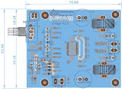 Tpa3116d2 Amplifier Board Circuit Diagram Bridge Xtronic