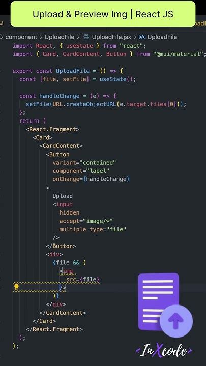Upload And Preview Image React Js Shorts Short Trending Reactjs