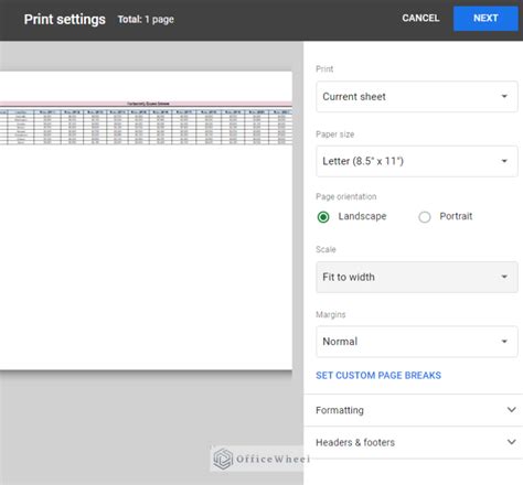 How To Print Google Sheets On One Page 2 Distinct Scenarios
