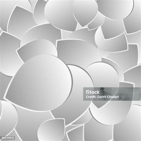 그림자와 추상적인 배경입니다 종이 꽃잎 벡터 일러스트 레이 션 0명에 대한 스톡 벡터 아트 및 기타 이미지 0명 3차원 형태 가리기 Istock