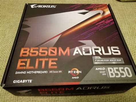 Материнская плата GIGABYTE B550M AORUS ELITE (AM4, mATX) — купить по ...