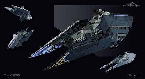 Space Corvette Art
