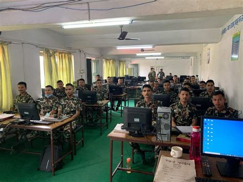Motion Graphic Training By Broadway Infosys At Nepal Army Bhadrakali