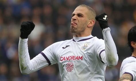 Anderlecht Une Grande Annonce Pour Lavenir De Slimani
