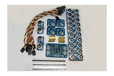 Octosonarx2 Connect 16 X Hc Sr04 To Arduino From Red Hunter On Tindie