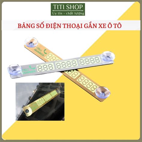 Bảng Ghi Số điện Thoại Trên ô Tô Shopee Việt Nam