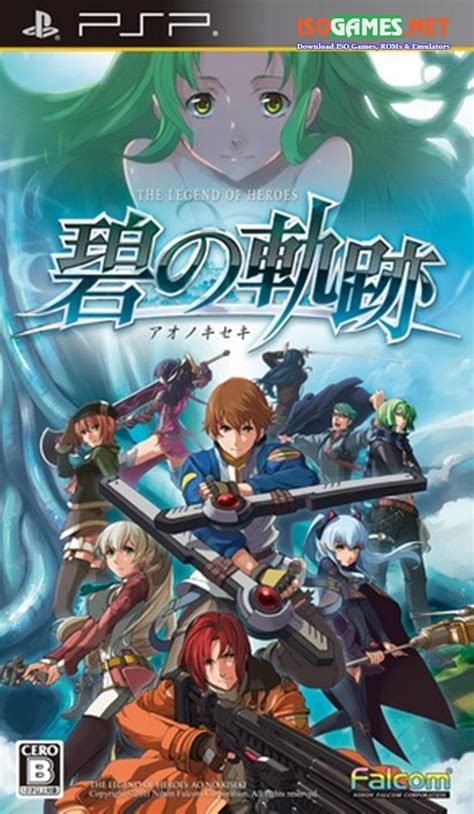 Eiyuu Densetsu Ao No Kiseki English Patched Npjh 50473 Psp Iso