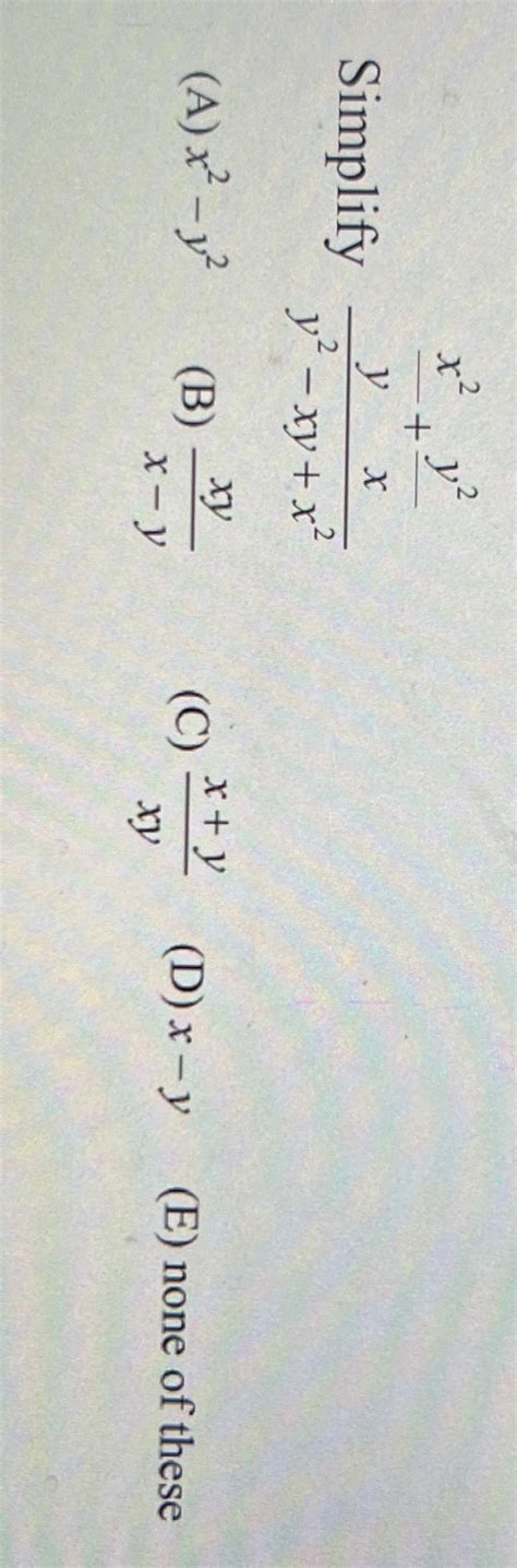 Solved Simplify Chegg Com