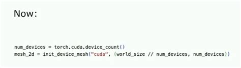 Pytorch Parallelism Talk Notes