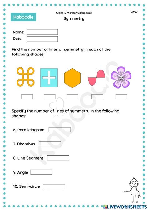 2226938 Symmetry Kaboodle Liveworksheets