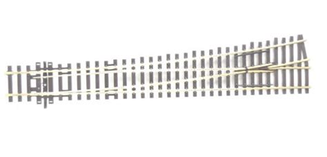 PECO SL 89 Turnout Large Radius Left Hand Insulfrog Inside Line