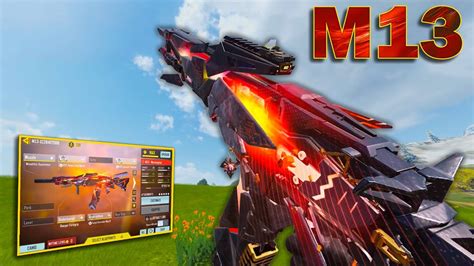 This Mythic M13 Gunsmith Is A Laser In Solo Vs Squad🤯 Cod Mobile Br