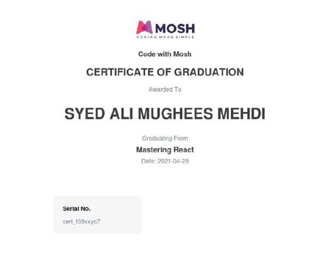 Mughees Mehdi On Linkedin Learning Codewithmosh Reactjs