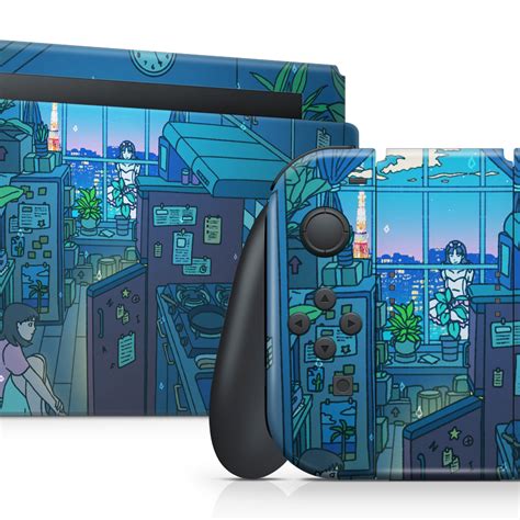 Nintendo Switch 2017 Skin Perfect Blue Cucu Covers