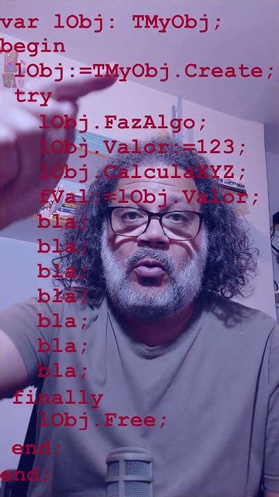 Regra Básica Pra Usar Objetos No Delphi Delphi Programação Poo Objectpascal Embarcadero