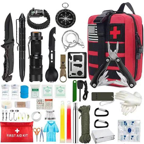 Outdoor SOS Emergency Survival Kit Multifunctional Survival