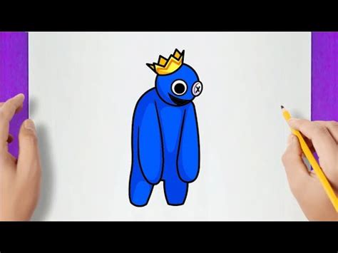Como Dibujar A Blue De Rainbow Friends YT Mp4 Convert