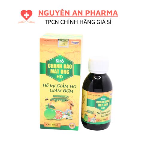 Lemon Peach Honey Cough Syrup Reduces Cough Reduces Phlegm Secretion