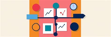 A Simple Visual Representation Of A Business Plan Using A Flowchart With Key Performance Indica