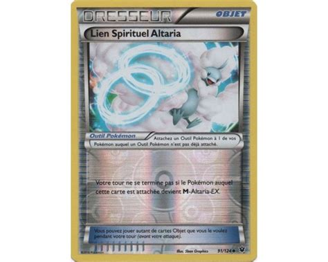 Lien Spirituel Altaria Carte Reverse Peu Commune 91 124 XY10 XY