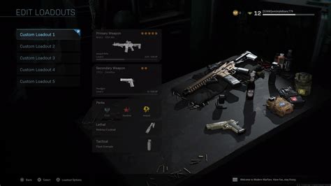 M4a1 Mw3 Class Setup