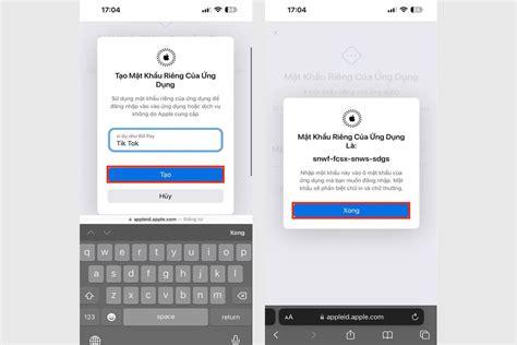 Cách Tạo Mật Khẩu Cho ứng Dụng Trên Iphone Thông Qua Id Apple