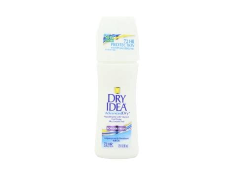 Dry Idea Advanced Dry Antiperspirant And Deodorant Roll On Powder Fresh