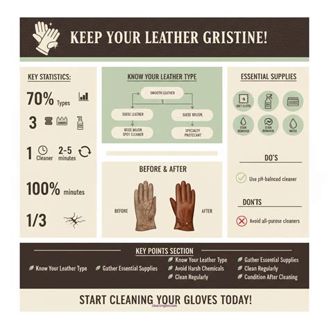 How To Properly Clean Leather Gloves A Step By Step Guide Cleaningbro