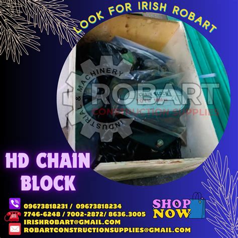Hd Chain Block Commercial And Industrial Construction Tools And Equipment
