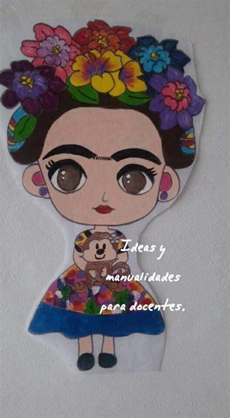 Pin De Kichillo Mon En Ideas Pinturas Frida Manualidades Muñecas