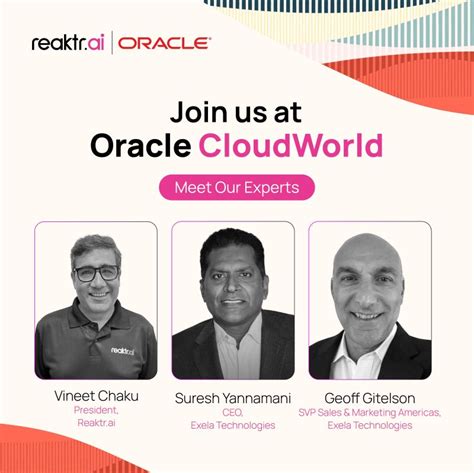 Reaktr Ai On Linkedin Cloudworld Secai Ocw Reaktr Partnership Ai