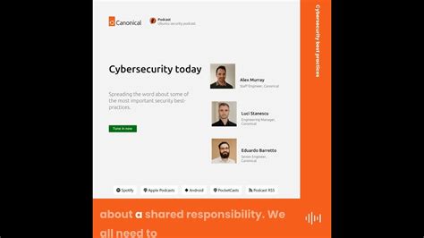 Creating A Secure Cyber Environment Ubuntu Security Podcast