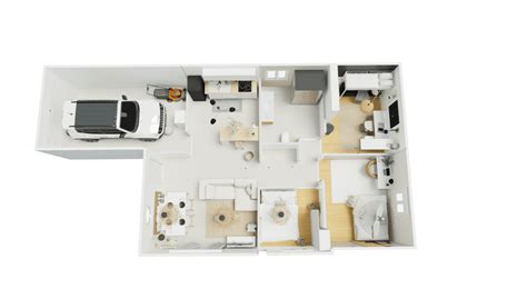 2 Bedroom Apartment Floor Plans Examples Homebyme