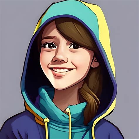 Profile Pic Discord Avatar Gamer Gaming Girl In Hoodie Etsy