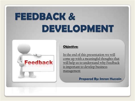 Feedback Development 28072013 Ppt