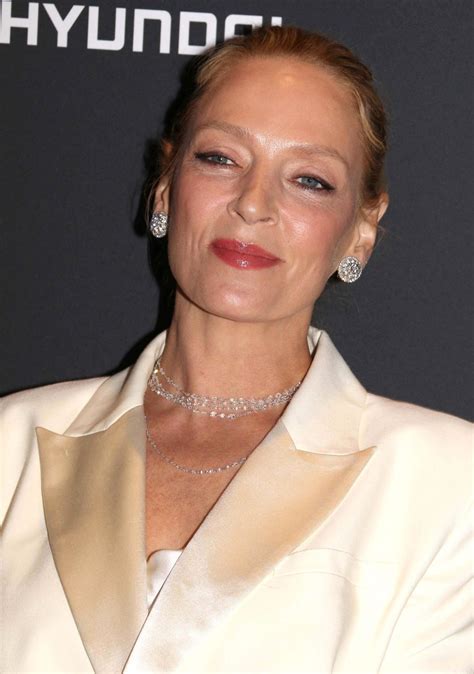 Uma Thurman Glaad Media Awards At The New York Hilton Midtown 05 11