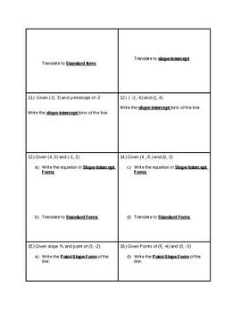 Unit Test Linear Functions By McDonald S Math TPT
