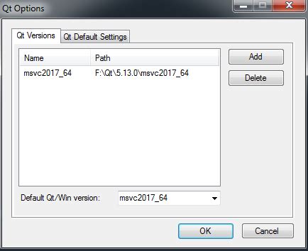 Unable To Compile Out Of The Box Qt Gui App In The Visual Studio