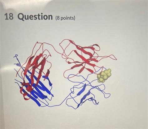 Solved 18 Question 8 Pointshow Many β Strands Are Present
