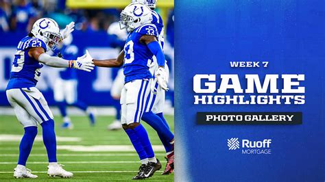 Game Highlights Colts Vs Dolphins Week 7