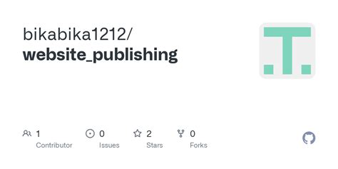 Github Bikabika1212websitepublishing