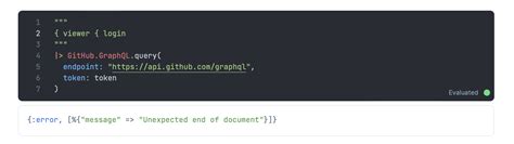 Lets Query The Github Graphql Api From A Livebook Smart Cell · Strange
