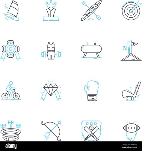 Guidance Supervision Linear Icons Set Coaching Mentorship Direction