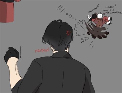 A Man In Black Jacket Standing Next To A Wall With Drawings On It