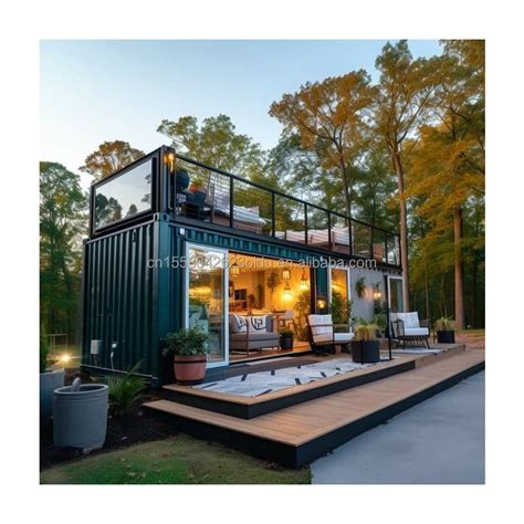 Aluminum Alloy Windows Modified 20ft 40ft Prefabricated Shipping