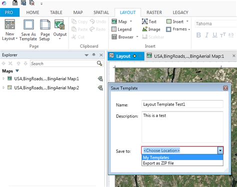 Understanding How To Create And Share Layout Templates In Mapinfo Pro 170