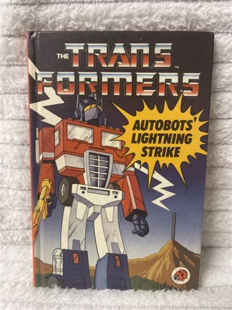 The Transformers Vintage Autobots Lightning Strike Ladybird Book 1st